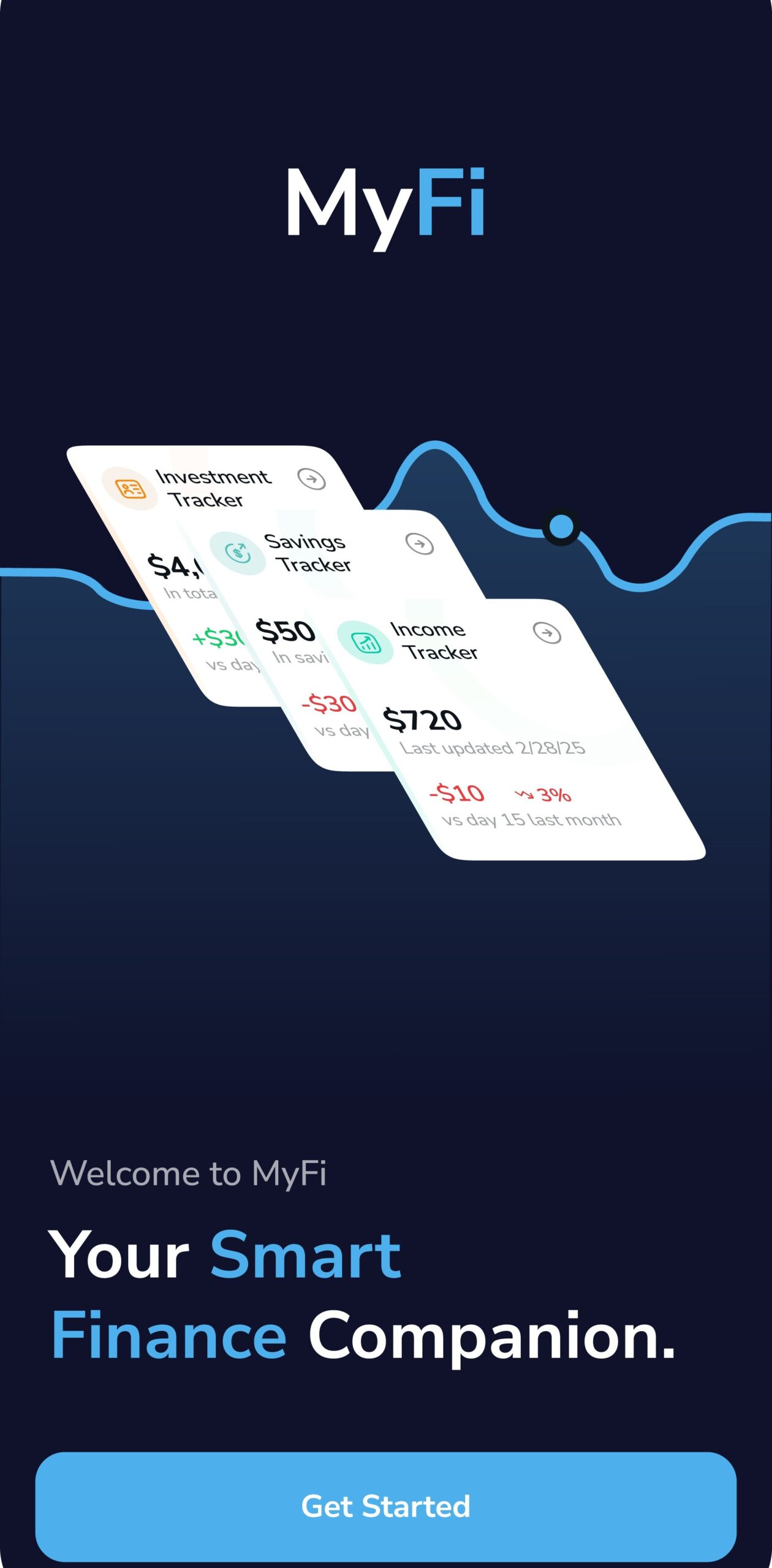 MyFi Personal Finance App | Track, Budget, & Manage Smarter